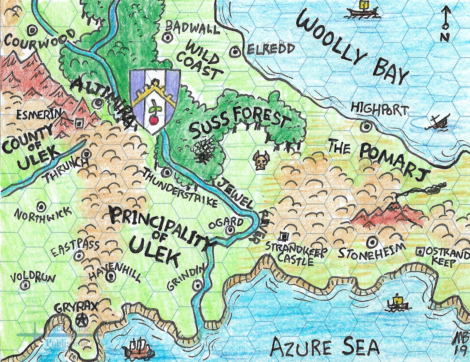 Greyhawkery: Map: Altimira and Ulek