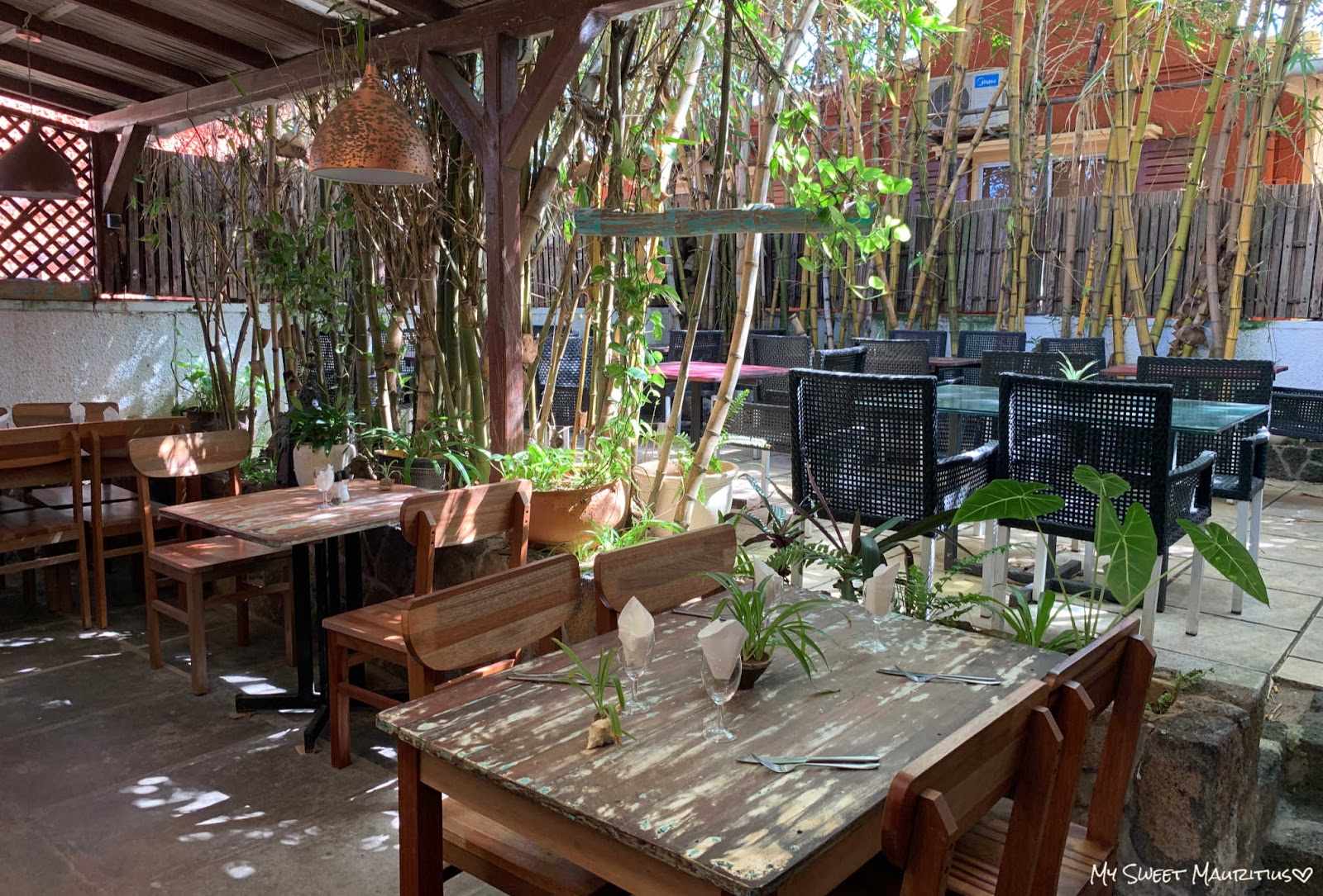 My Sweet Mauritius: LE BLUE BAMBOO ET SES PIZZAS