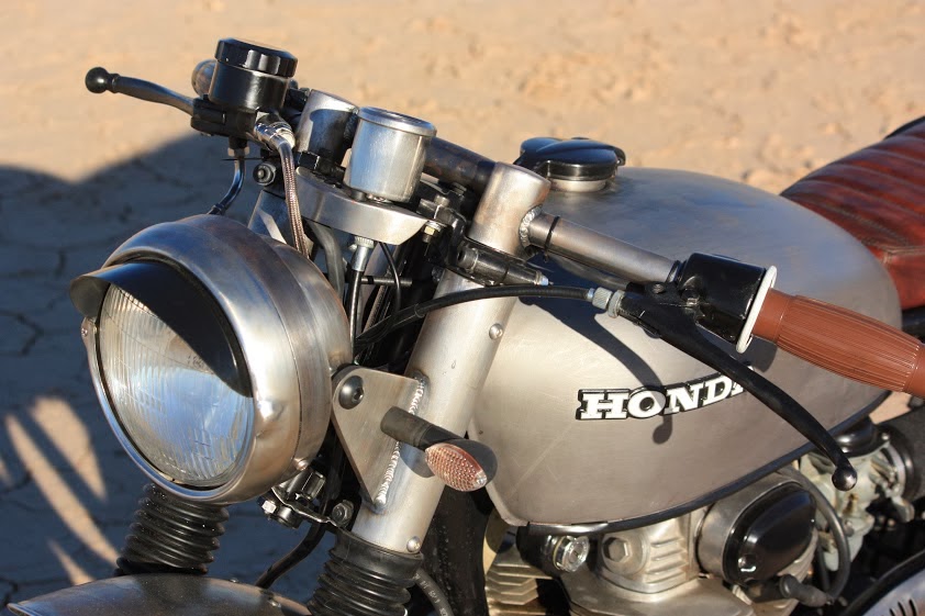 Honda CB 350 Custom by Aaron Jay Miller - Lsr Bikes