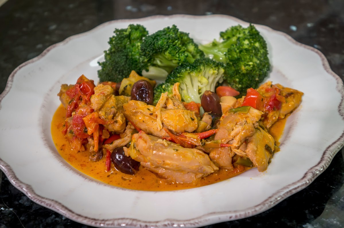 Kycklinggryta med kycklinglårfilé och lakritskrydda