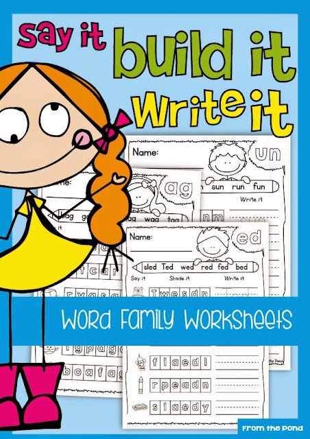 Say It, Build It, Write It! | From the Pond