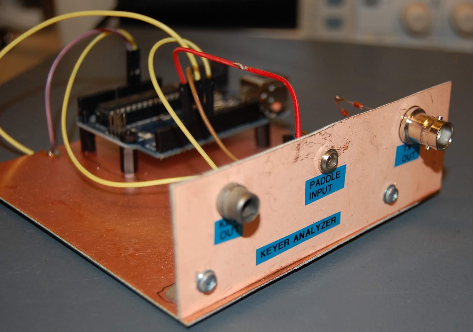 ham electronic homebrewer: Arduino Keyer Analyzer