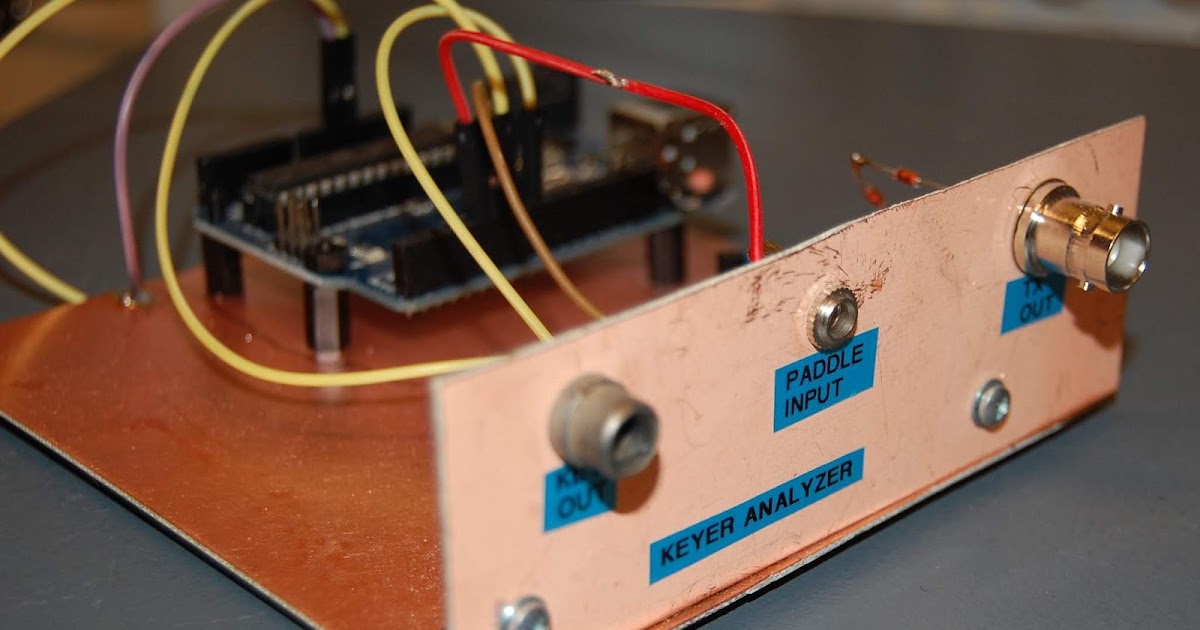 ham electronic homebrewer: Arduino Keyer Analyzer