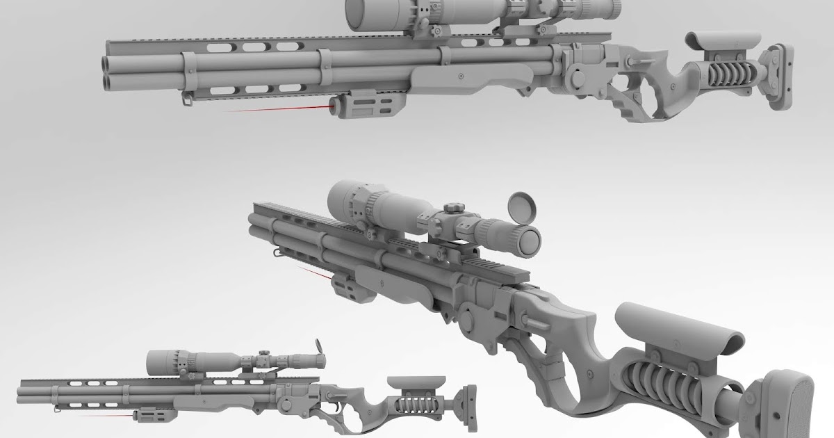 My Works: Hunter_Quad_Barrel_Rifle