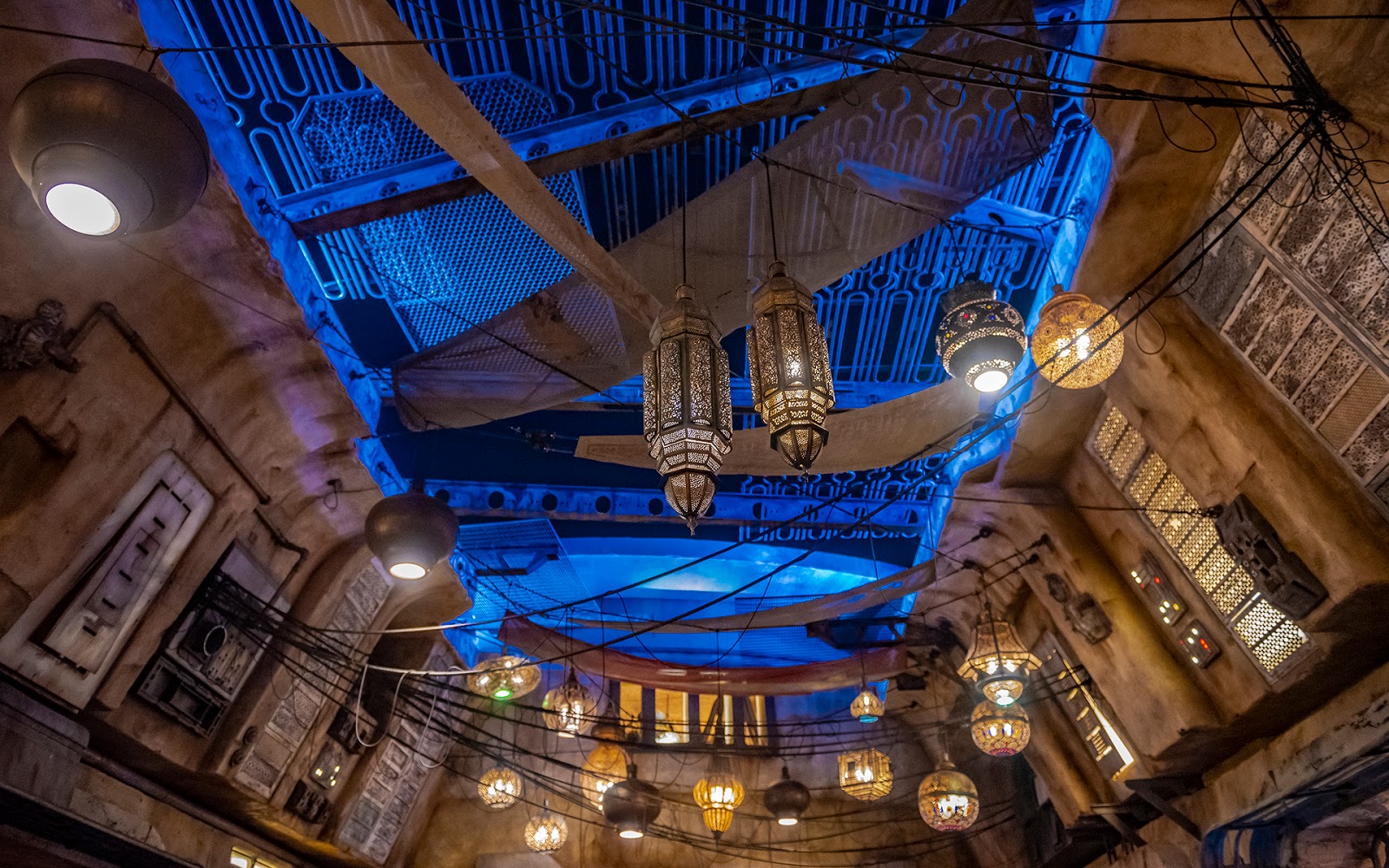 Looking Up in Merchant Row