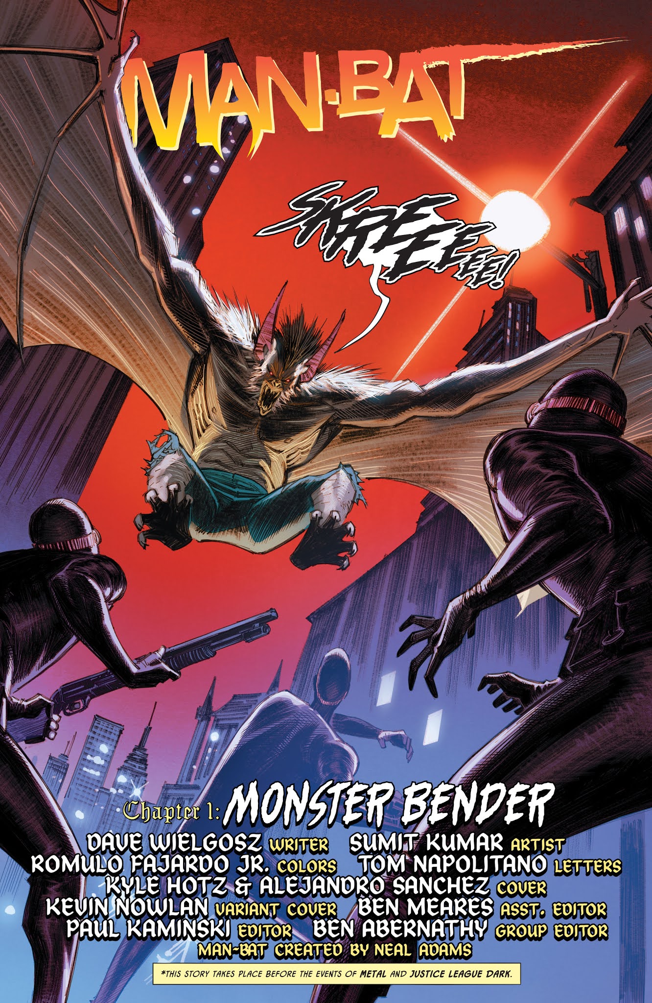 Weird Science DC Comics: Man-Bat #1 Review