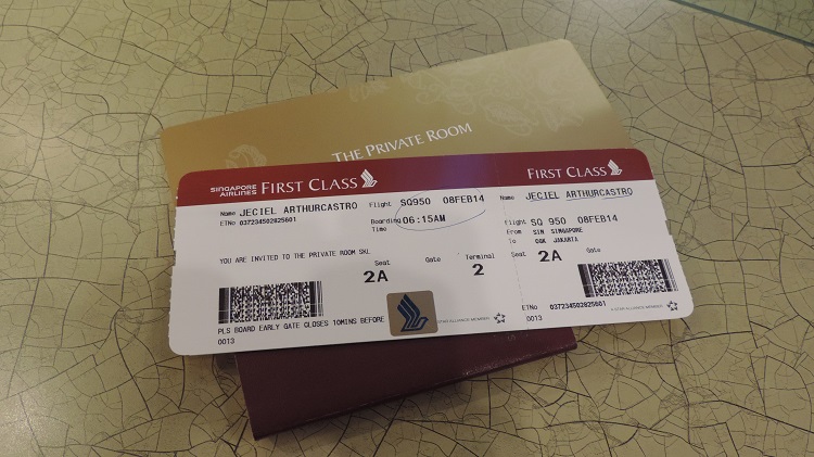 Retro Review: Singapore Air B777 First Class, Singapore-Jakarta