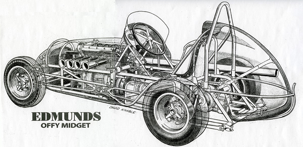 POPPA WHEELIE: The brutal simplicity of the EDMUNDS Midgit, Sprint Car ...