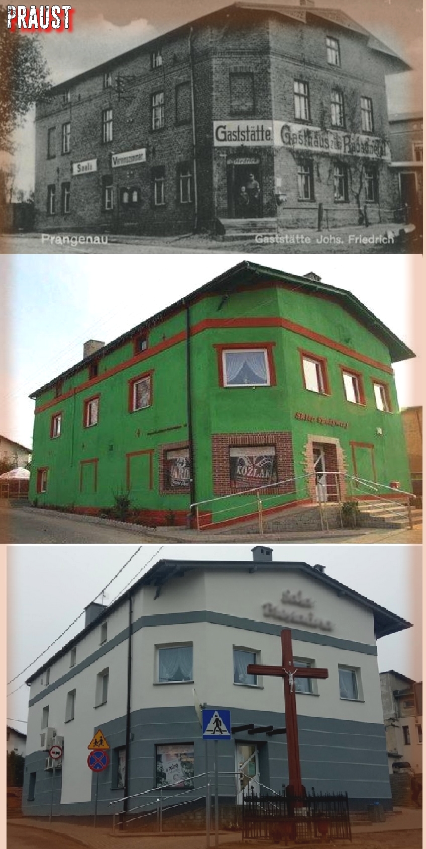 Praust: BYŁO / JEST - PRAUST / PRUSZCZ GDAŃSKI