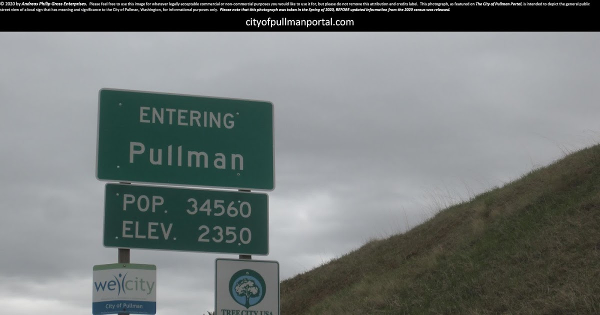 City of Pullman Portal: Welcome to Pullman