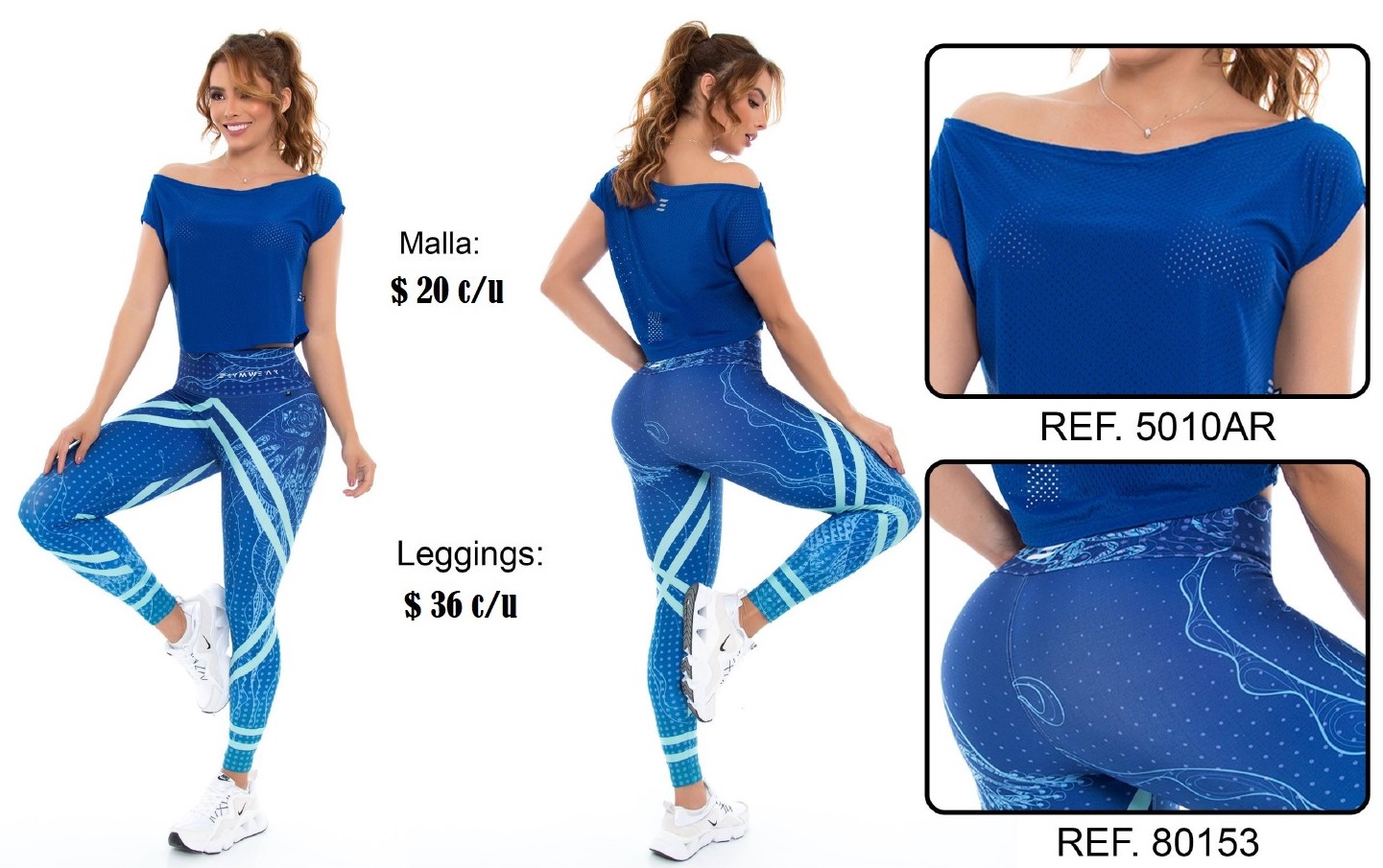 Temporada 2020 Ropa deportiva Dama