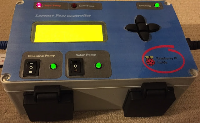 Rob's Raspberry Pi blog: Raspberry PI - Swimming Pool Solar Controller ...
