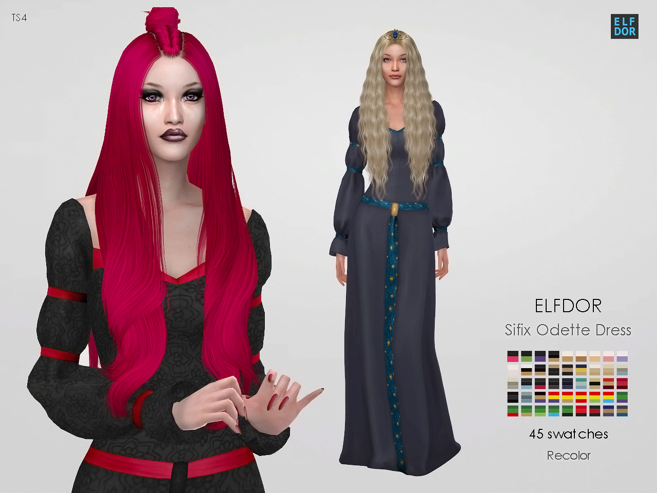 Sifix Odette Dress RC - ELFDOR