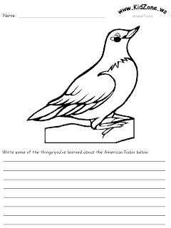 Creative and Curious Kids!: Spring Robin Activities