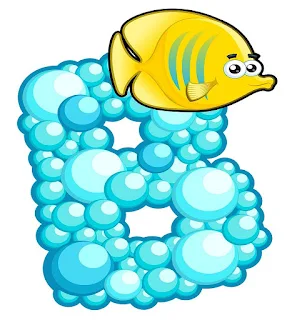 Abecedario Bajo el Mar. Under the Sea Abc. - Oh my Alfabetos!