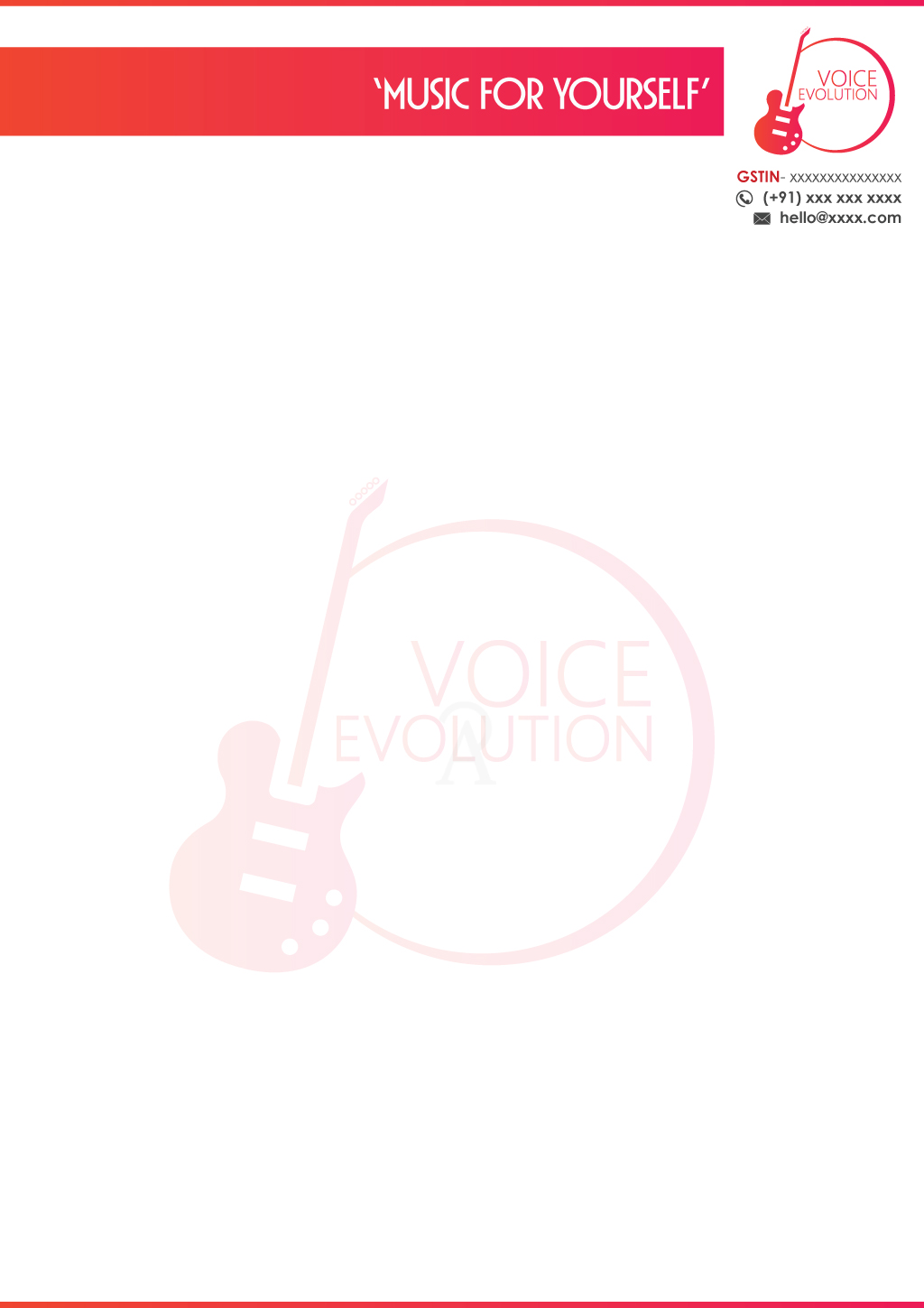 Letter-head Design | Blog | Puru Arora Graphics Freelancer