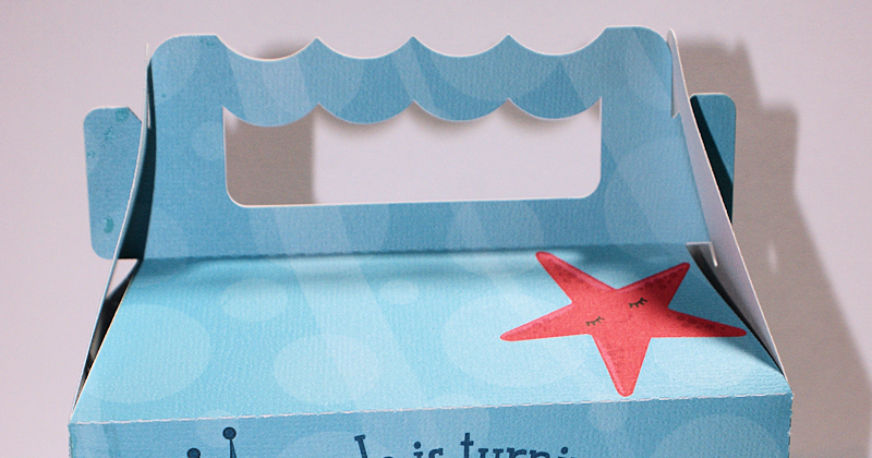 Personalized African American or Caucasian Mermaid Treat Boxes