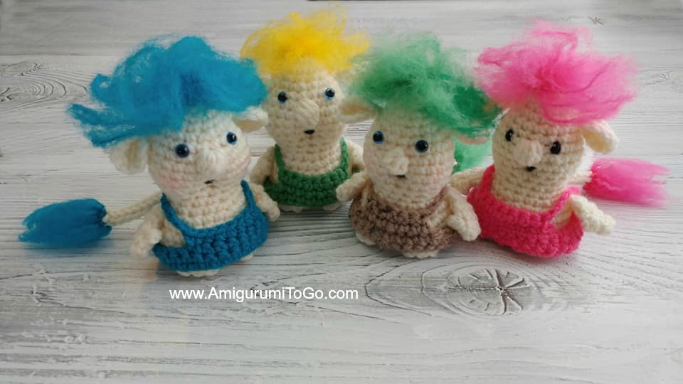 A Crochet Troll Story With Patterns