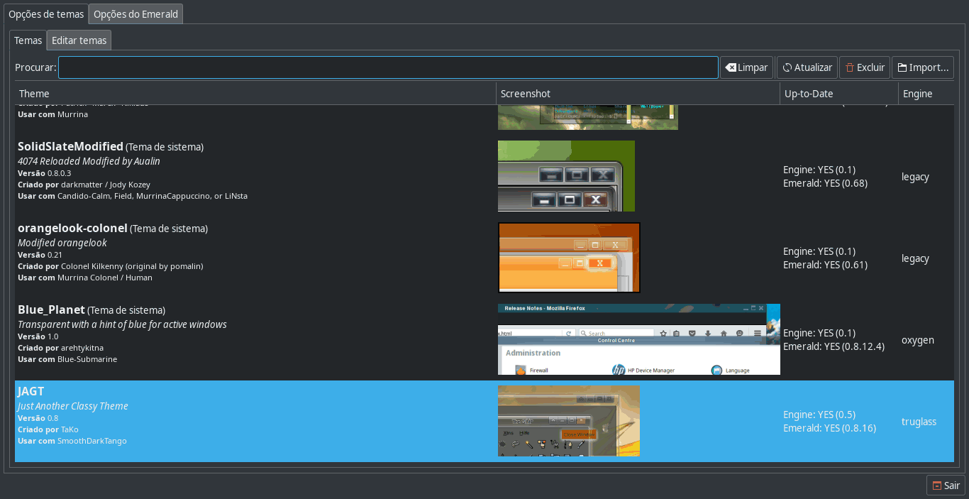 Emerald chega ao Debian Buster e Ubuntu 19.04