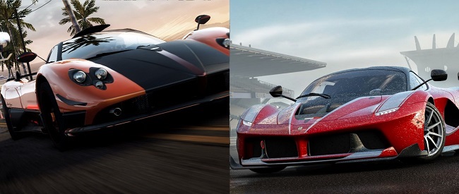 Comparison Forza Motorsport 8 vs NFS Hot Pursuit Remastered