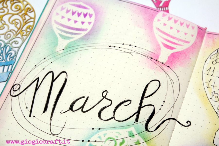 GiogioCraft: March Stencil: Fly with Me