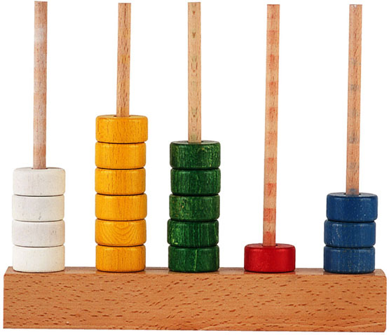 1,2,3 Conte Outra Vez!: Ábaco