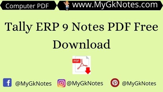 Tally ERP 9 Notes PDF Free Download My Gk Notes tally-erp-9-notes-pdf-free-download-my-gk-notes