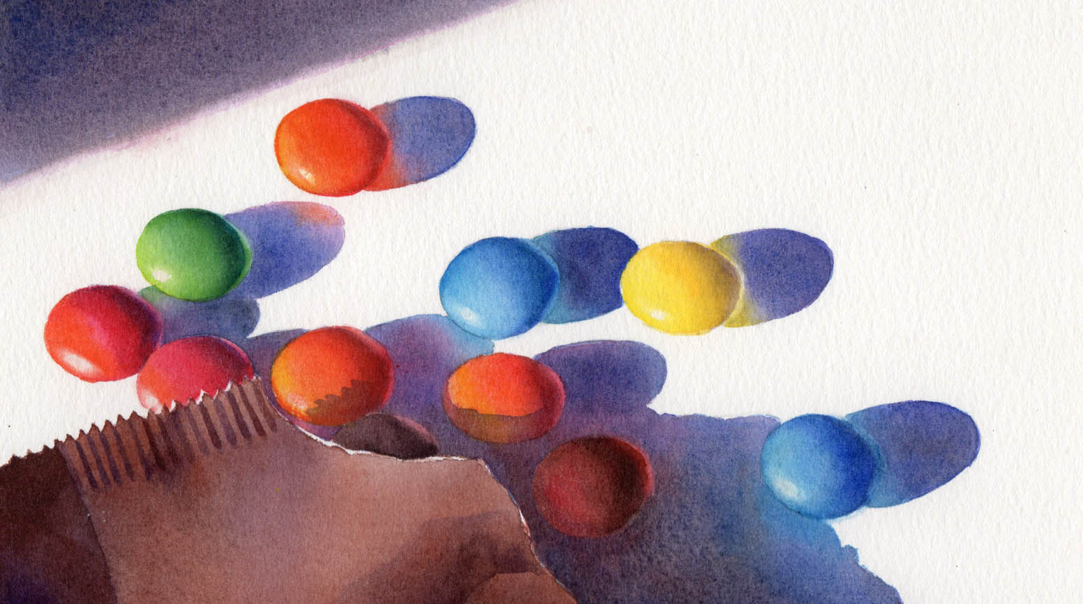 Barbara Fox Art Studio: Painting Tutorial- "Yummy" candy still life