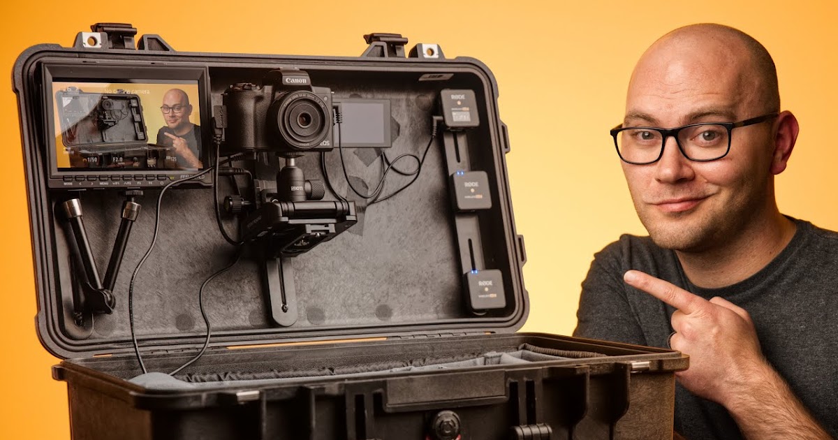 A DIY Video Studio Setup IN ONE CASE! - Photography Blog Tips - ISO ...