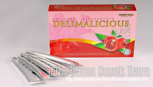JAMU SUSUK DARA: COLLAGEN ASTAXANTHIN DELIMALICIOUS WHITE SUSUK DARA