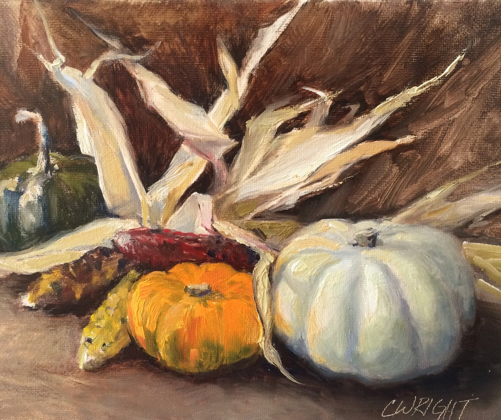 CoryWrightArt: Autumn Still Life