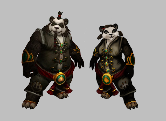 Female Pandaren silhouette revealed. : r/wow