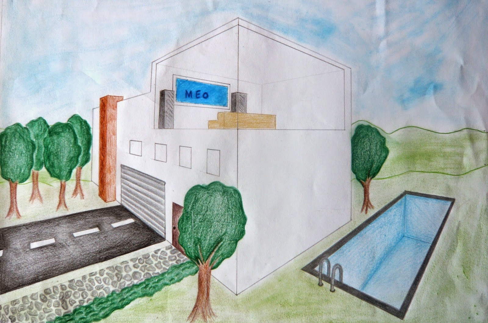 Ponto de Vista: Perspetiva cónica angular