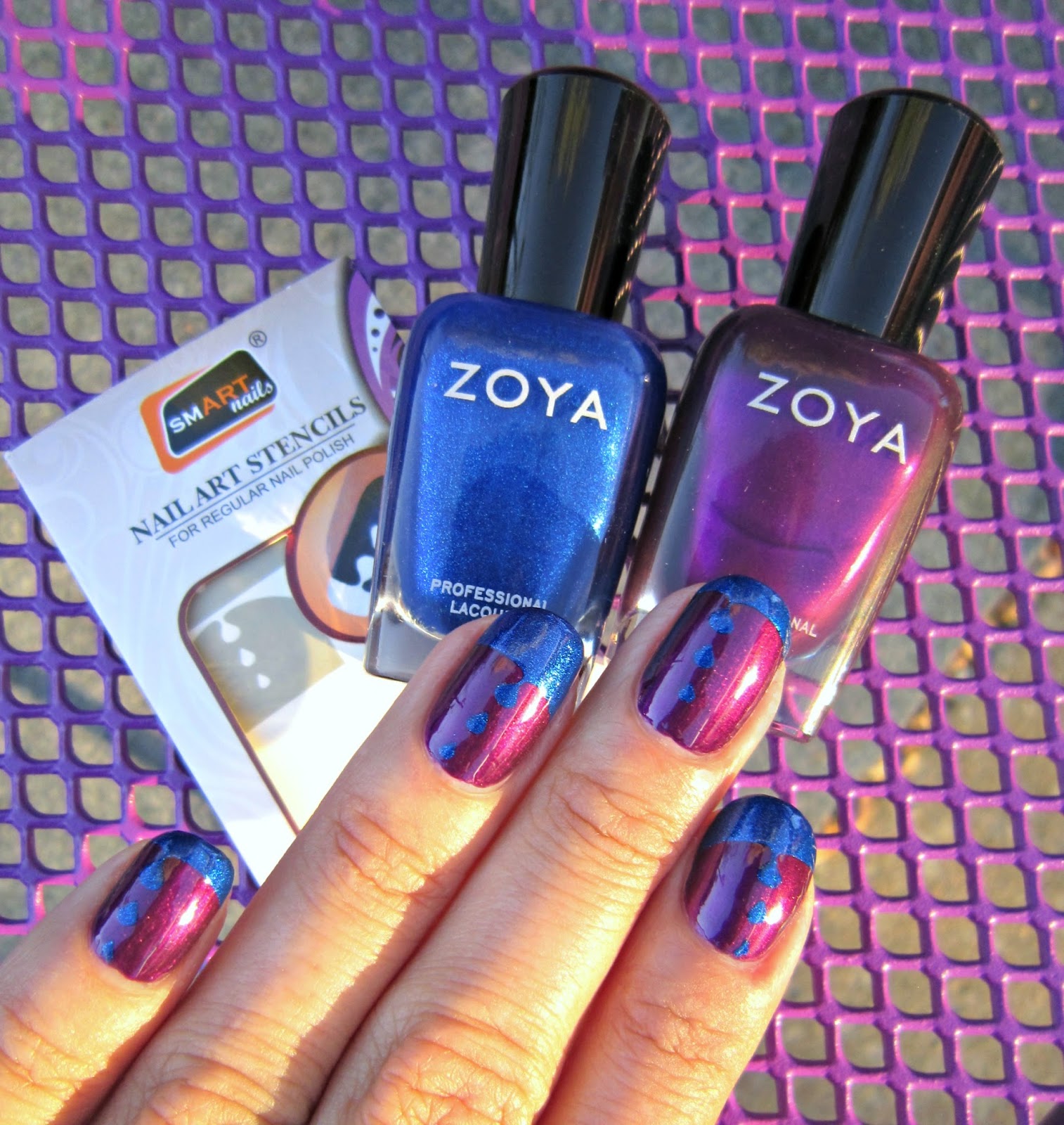 smARTnails Sticker Stencil Nail Art