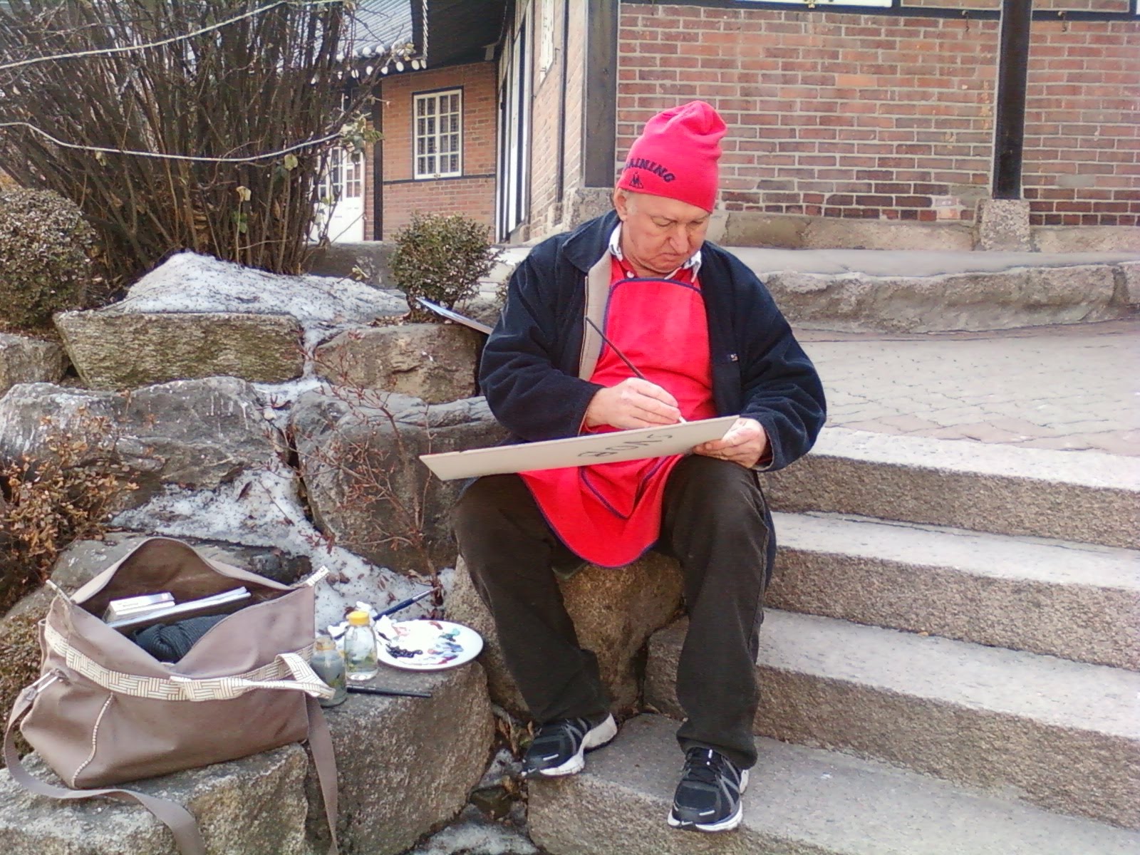 Seoul Urban Sketchers: Sketching with Stephen Kopp (the 3rd)