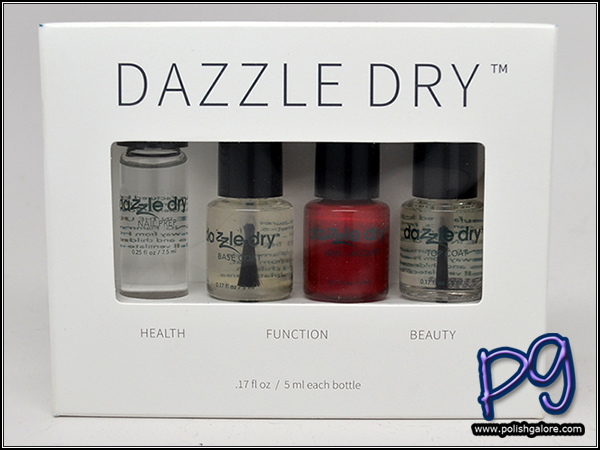 Dazzle Dry High Velocity Red Polish Galore