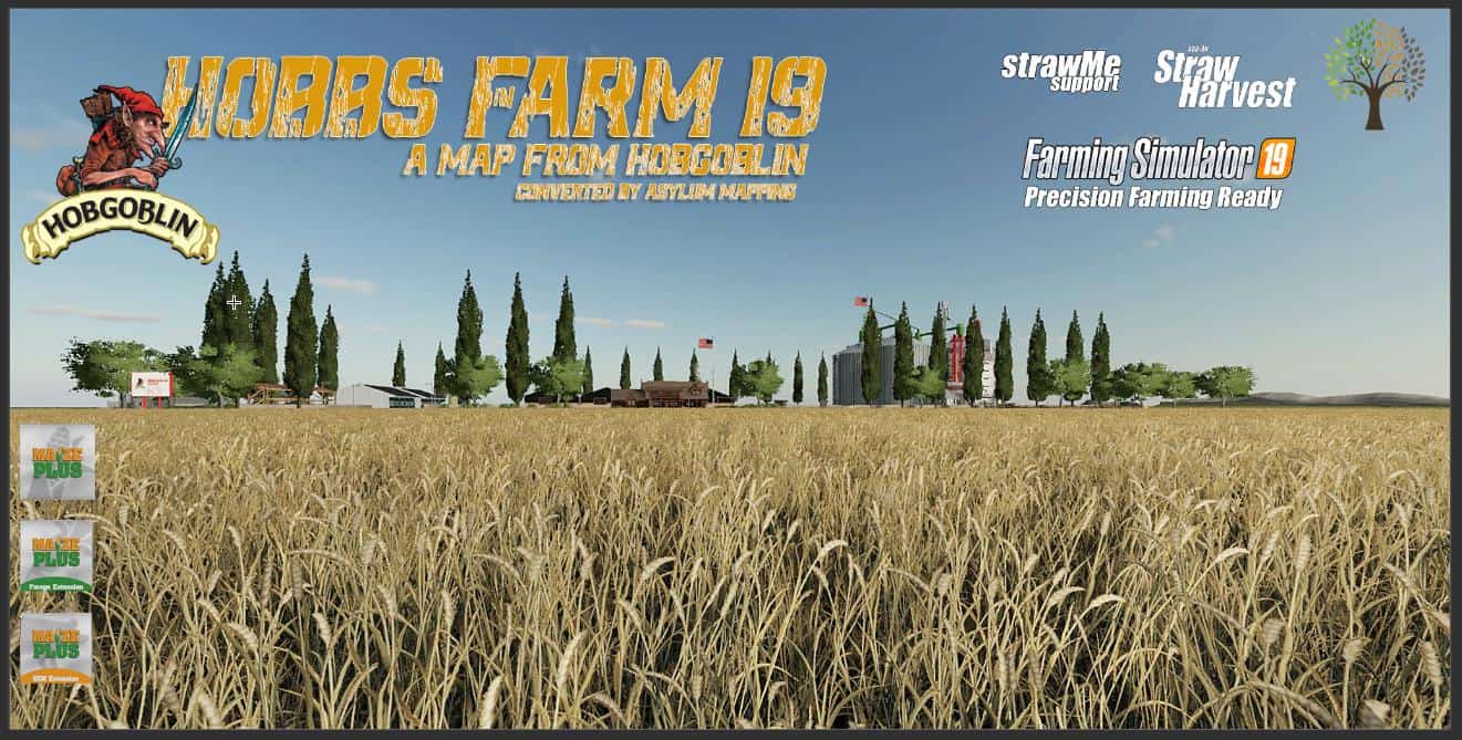 FS19 Hobbs Farm 19 v1.0 - FS 19 & 22 USA Mods Collection