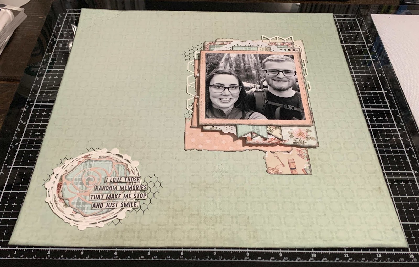 A Creative Journey: Memories Scrapbook Layout