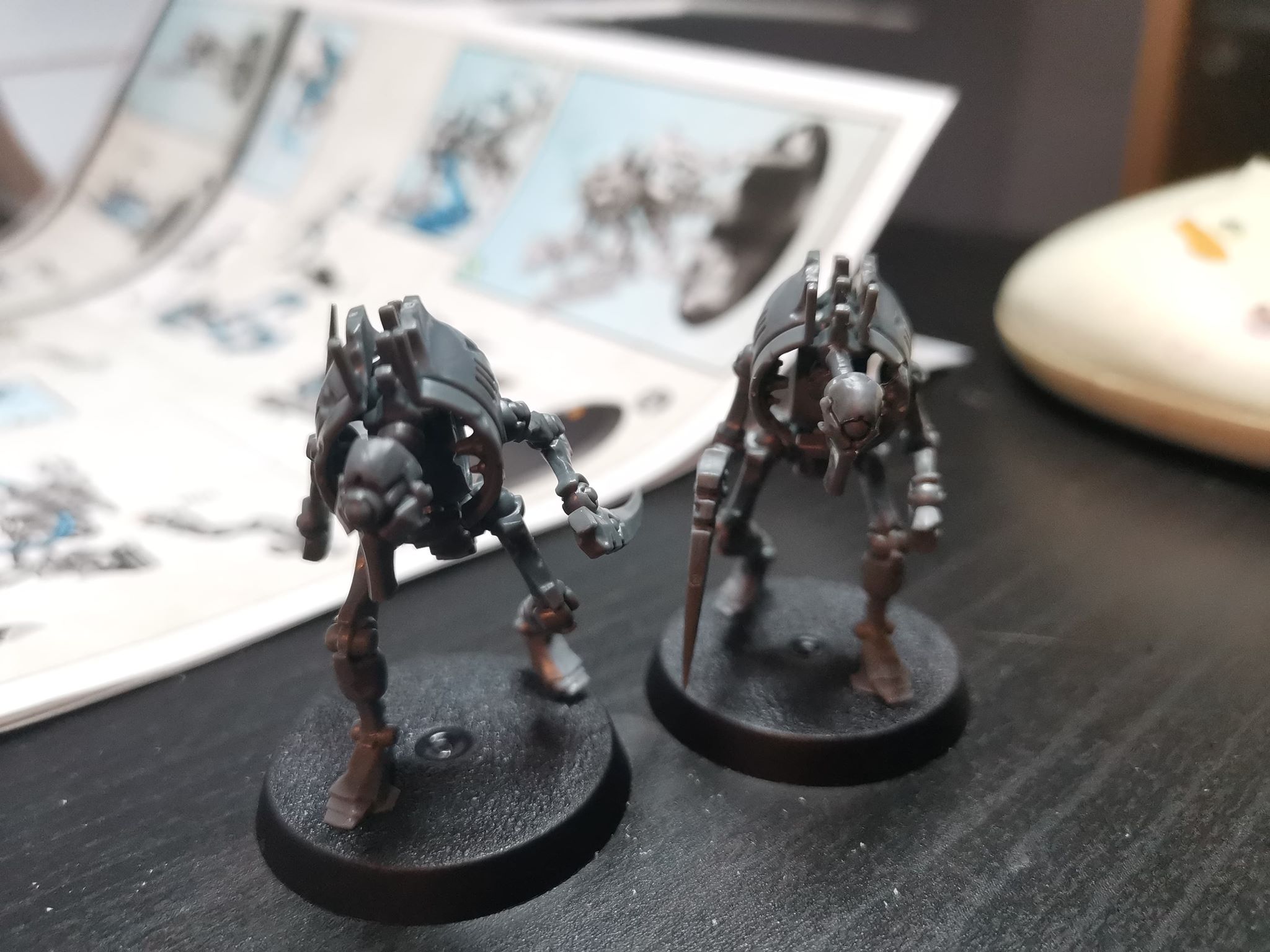 Necron Cryptothralls, Easy Repose