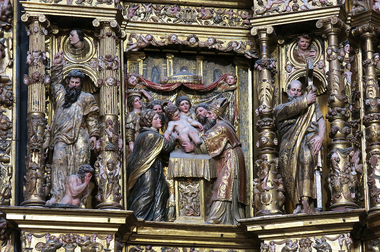 DOMVS PVCELAE: Visita virtual: RETABLO DE LA CAPILLA DEL OBISPO ...