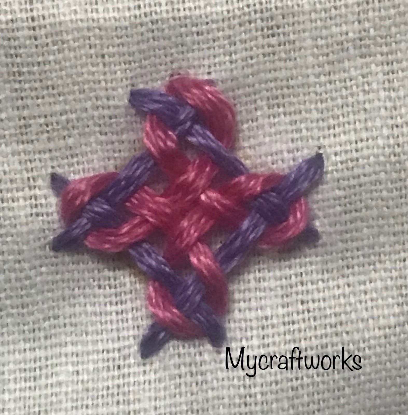 MY CRAFT WORKS: Kutch embroidery Introduction and tutorial1