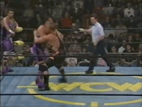 ProWresBlog: WCW Saturday Night 1/31/1998 - Mike Enos and Wayne Bloom ...