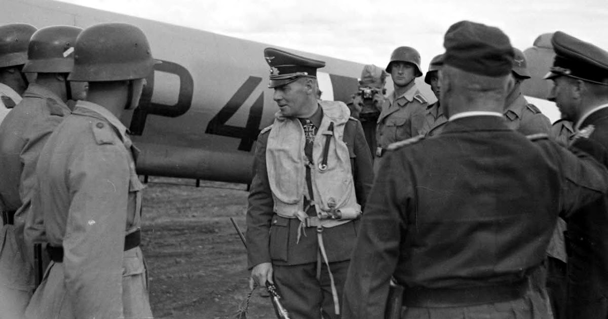 Ritterkreuzträger: Erwin Rommel at Heraklion Airfield (Crete)