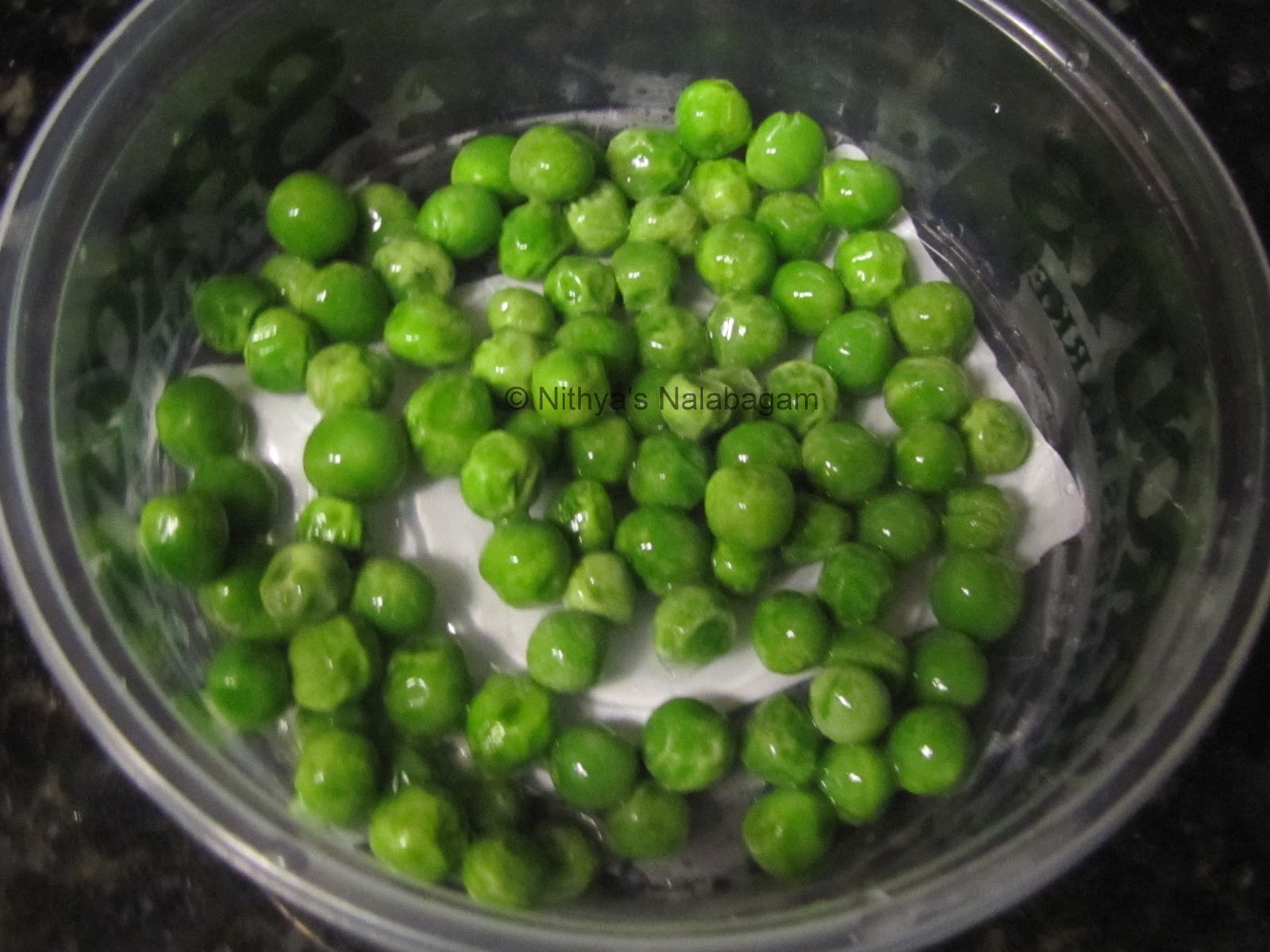 Mattar Paneer |Nithya's Nalabagam