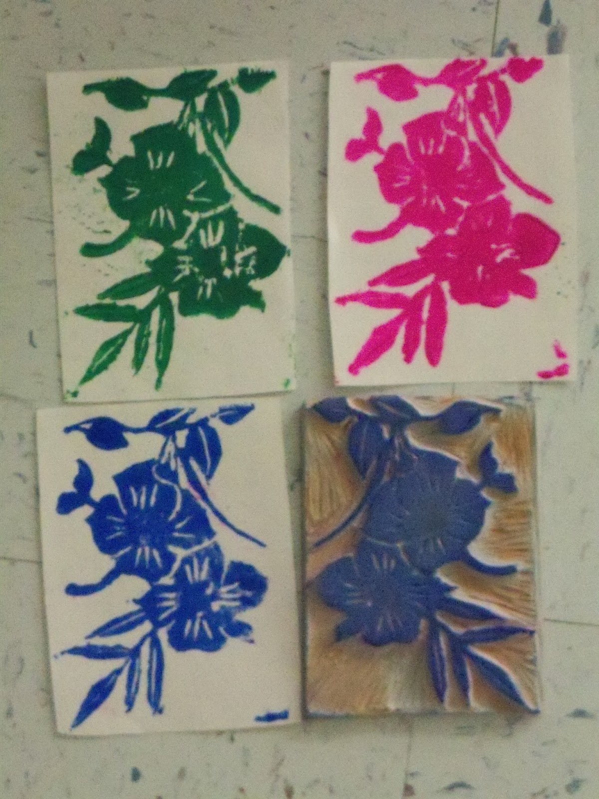 My High School Art Room: A Printmaking Photo Explosion