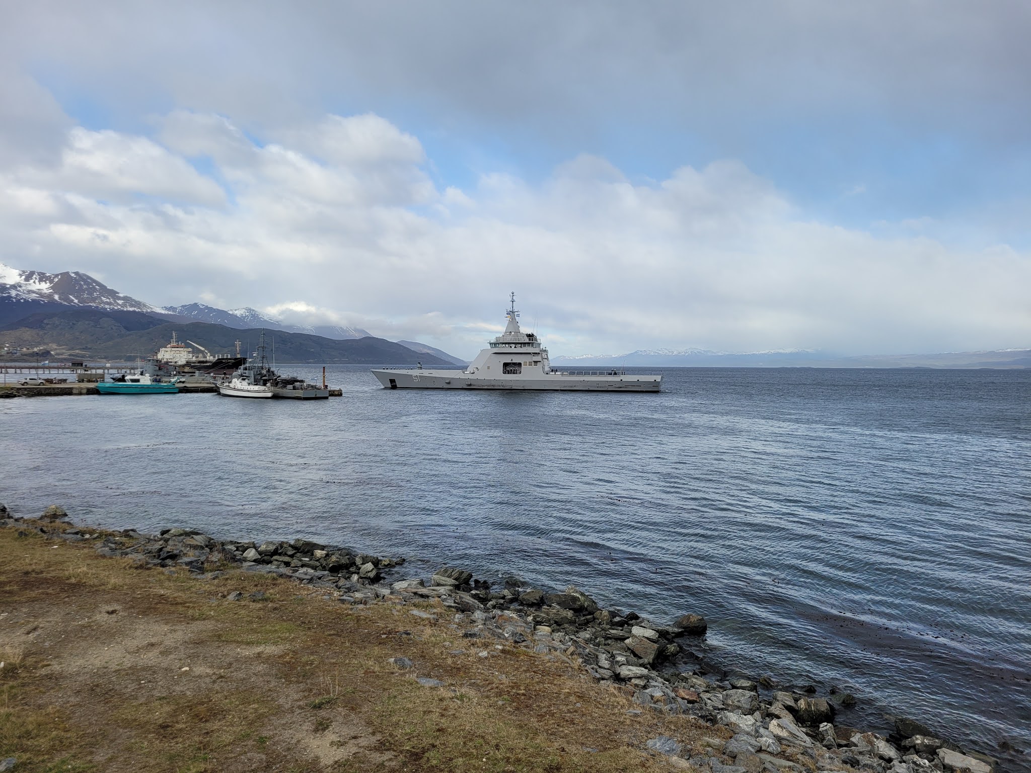 Patrullero Oceánico ARA "Bouchard" (P-51) de la Armada Argentina ...