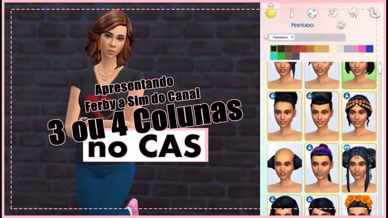 More Columns In Cas V12 Sims 4 Mods Sims Sims 4