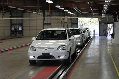 First Production Coda EV Rolls Off The Line | Electric Vehicle News