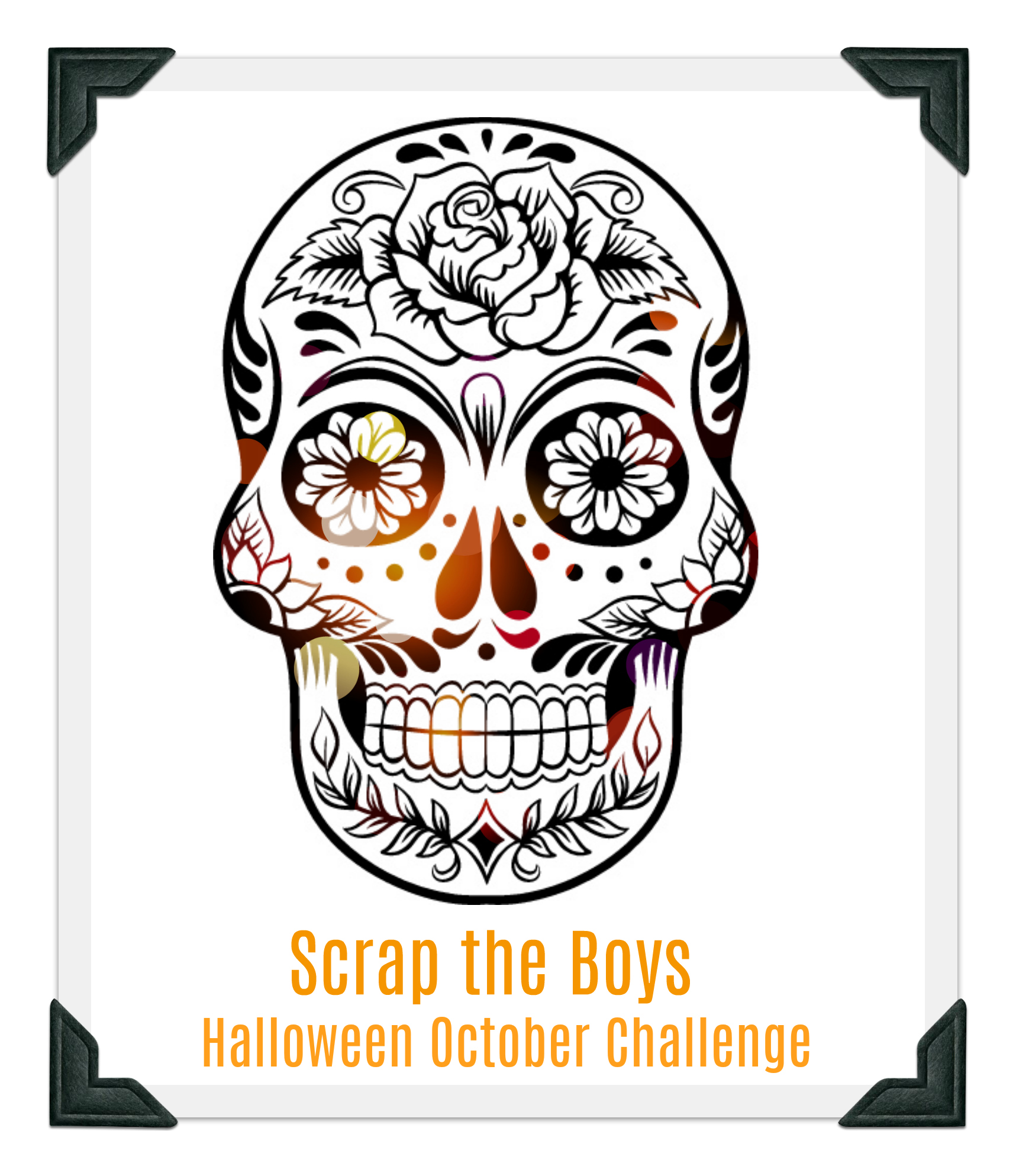 Scrap the Boys: October Halloween Challenge