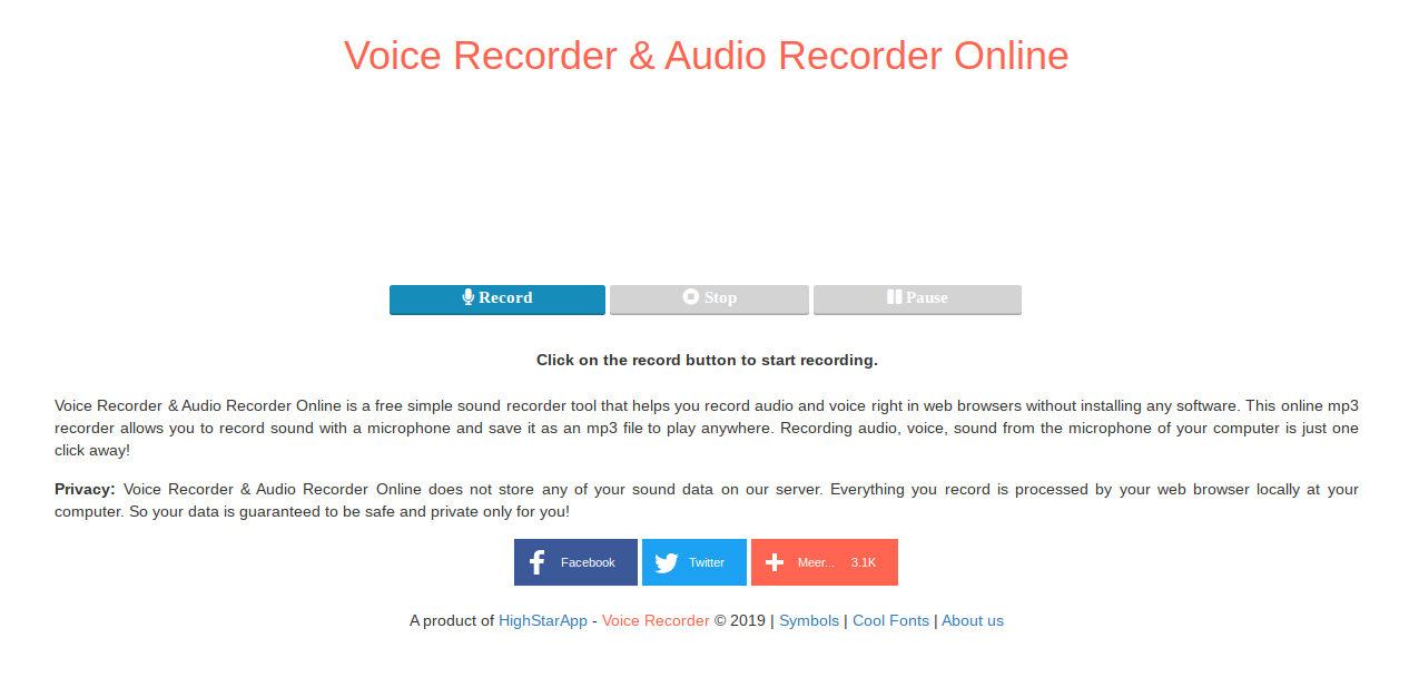 2 Gratis en héél eenvoudige online voicerecorders die je kunt gebruiken ...